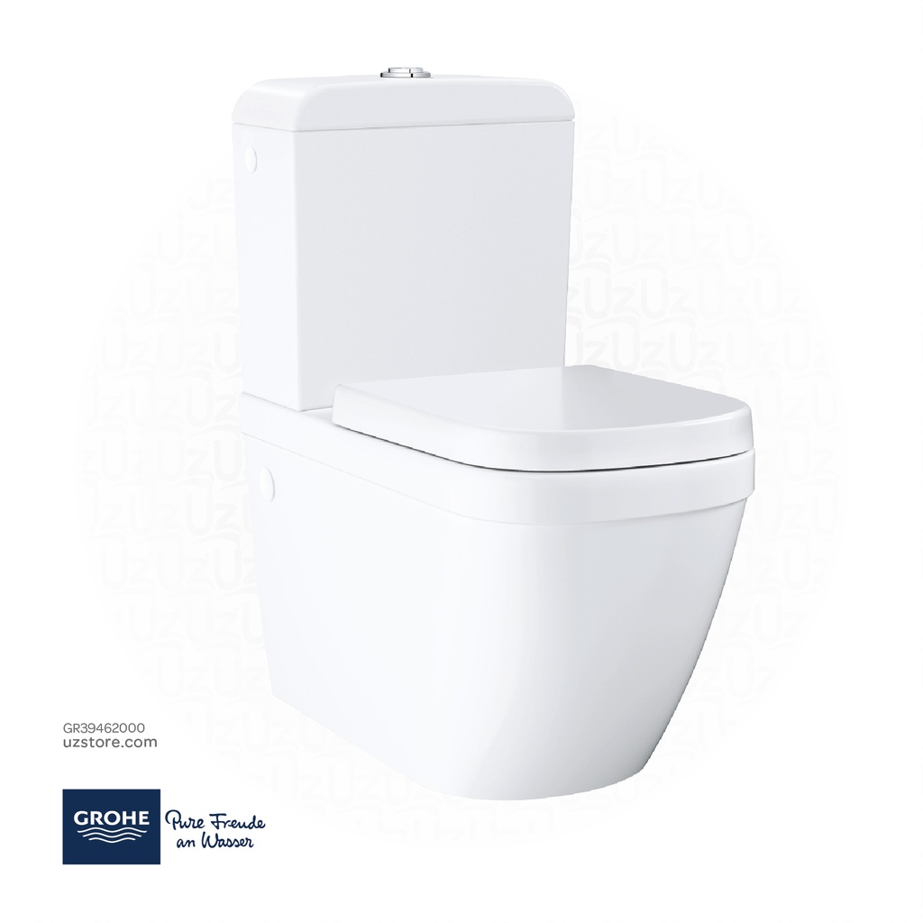 GROHE Euro Ceramic Bundle close coupled WC , 39462000 , alpine white ...